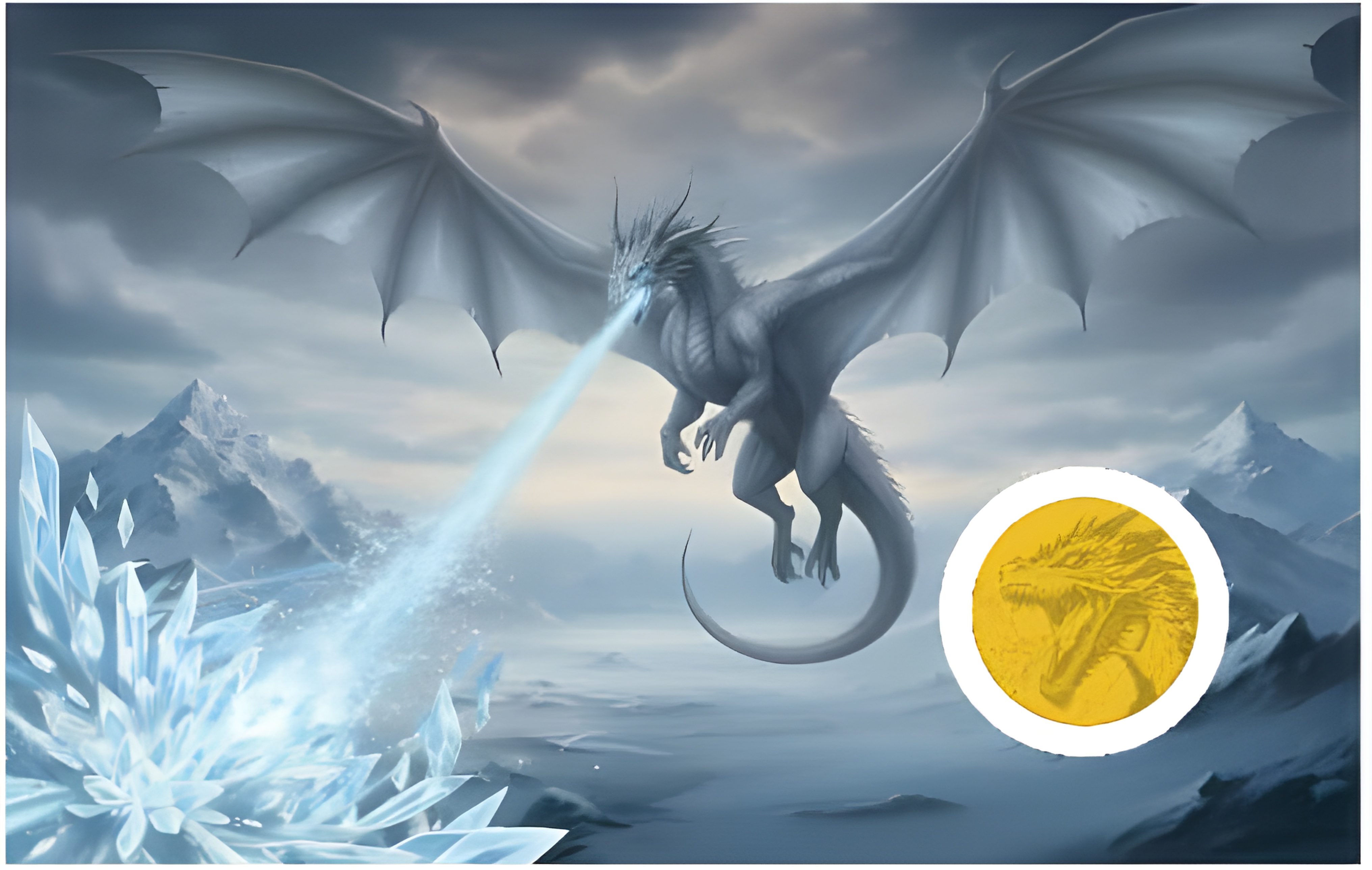 Ice Dragon 1/1000 999 Fine Gold - $34.95 | 320coins | 320coins